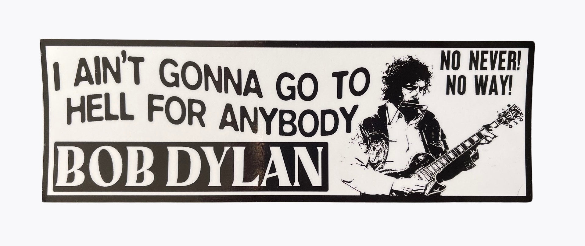 Bob Dylan Bumper Sticker – Copycat Video Press